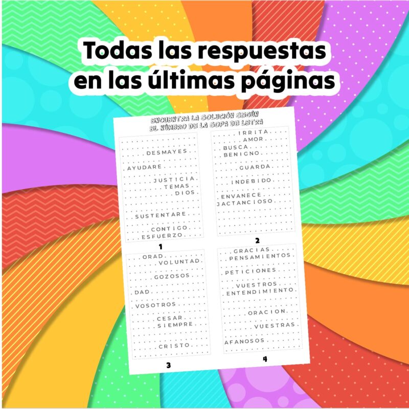 Sopa De Letras Bíblicas Nro 2 8 Años Juegoscristianosberdor